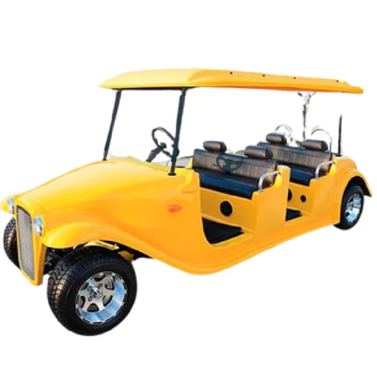 Classic Luxury Palace Car electric Golf cart Yellow – H&A Middle East ...