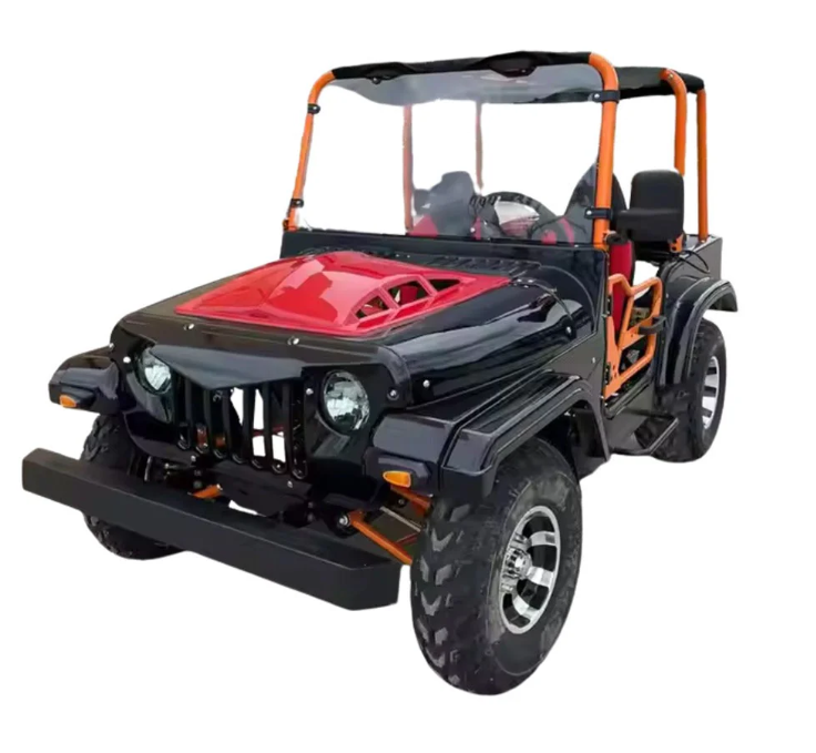 Super Monster Jeep 300 CC Monster Dune Off Road Buggy UTV 4 Seater Ful ...